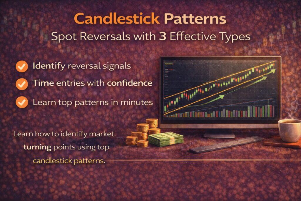Candlestick Patterns: Profit with 3 Reversal Types