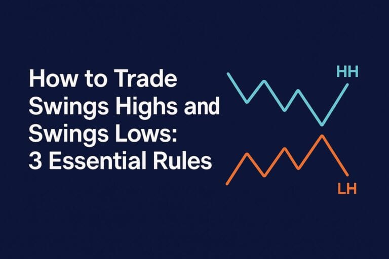 How to Trade Swing Highs and Swings Lows: 3 Essential Rules